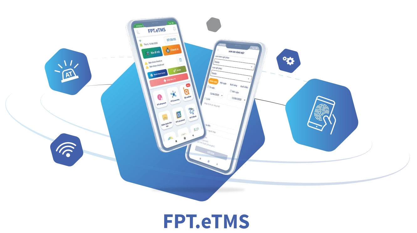 Giải pháp chấm công qua thiết bị di động FPT.eTMS - Chuyển đổi số Doanh ...
